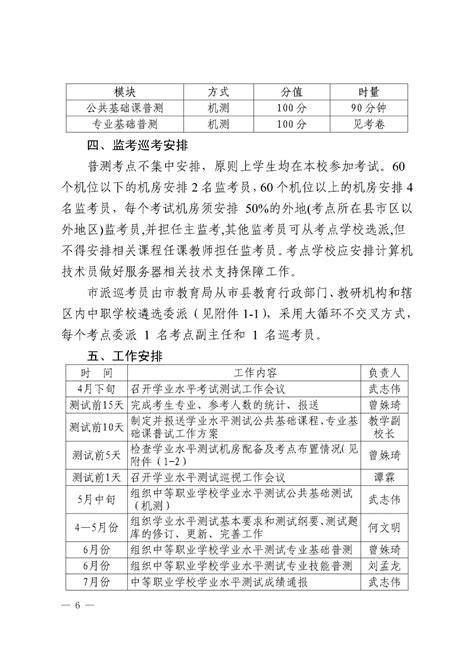 2023年湖南株洲市中等职业学校学业水平测试工作的通知公布
