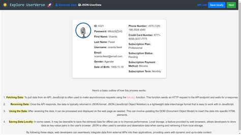 Github Pawansirsatgenerate Randomuser Api Randomusergenerator Is A Web Application That
