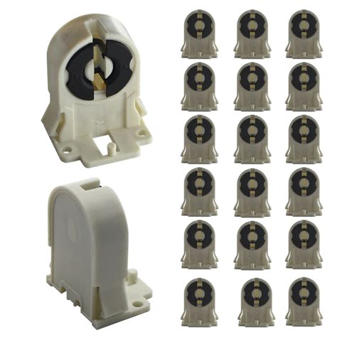 Double Hole Screw Fixing T8 Light Led Bulb Socket Vicedeal