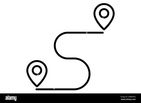 Road Map Icon Icon Related To Travel Planning And Road Trips Line