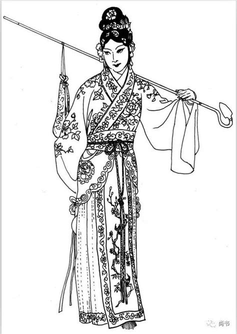 梅兰芳头像的简笔画 人物简笔画 简笔画图片大全 大山谷图库