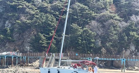 평택해경 제부도 인근 해상서 ‘항해 불가 세일링 요트 3척 잇따라 구조