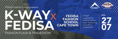 Book Tickets For Fedisa Cape Town Fashion Flash Fedisa X Kway