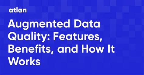 Augmented Data Quality Features Benefits And How It Works Augmented Data Quality Features Benefits And How It Works
