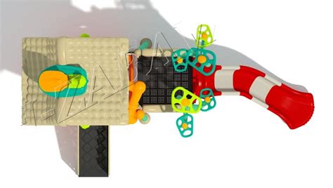 Купить Игровой комплекс ИКС 001 от 3 лет для детской площадки недорого в Москве цена на Игровой