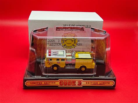 Code 3 Fire Engine Honolulu Sirtn Toys Inc A Polly For Every Pocket