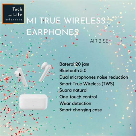 Promo Mi Air 2 Se Tws Bluetooth Earphone 2 Basic Diskon 23 Di Seller