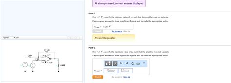 Solved If Vb 2 V Specify The Minimum Value Of Va Such