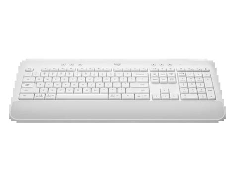 Teclado Logitech Signature K Wireless Bluetooth White Perif Ricos Para