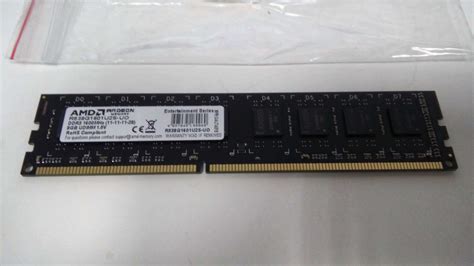 Оперативная память AMD DDR3 8Gb 1600MHz pc-12800 (R538G1601U2S-UO) оем ...