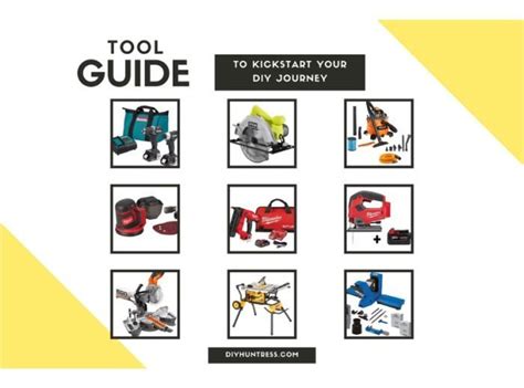 Your First Diy Toolbox A Tool Guide For Beginners Diy Huntress