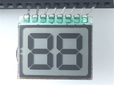 Custom Timer Electrical Meter 7 Segment Lcd Display With Backlight