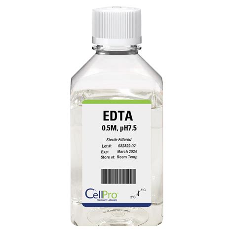 Cellpro™ Edta 0 5m Ph 8 0 Alkali Scientific