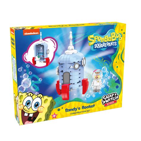 Spongebob Squarepants Sandys Rocket Construction Set Well Played Toys