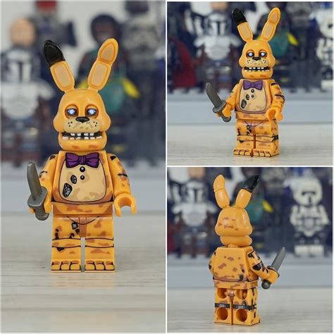 Spring Bonnie Five Nights At Freddys Minifigures Accessories