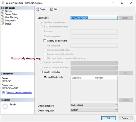 Create Windows Login In Sql Server