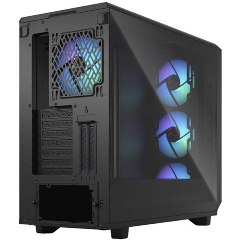 Корпус Fractal Design Meshify 2 Rgb Light Tint Tg Fd C Mes2a 06 черный — купить по низкой цене