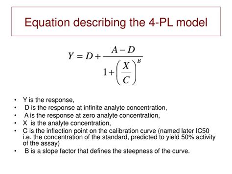 Ppt Exercise 9 Building And Validation Of A Non Linear Calibration Curve Logistic Model For