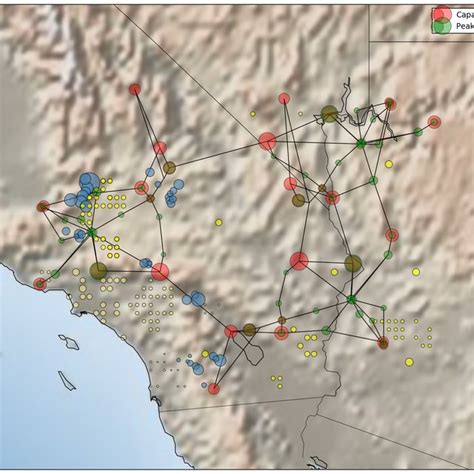 Map Of The Reliability Test System Grid Modernization Lab Consortium