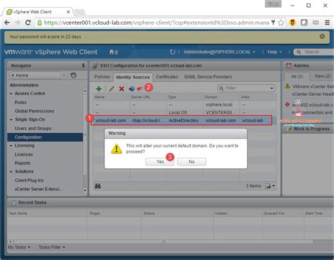 Adding And Configuring Vmware Vsphere Vcenter Sso Active Directory As Ldap Server Vgeek