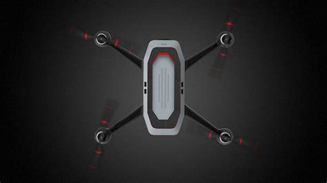 Animated Hovering Drone Animation Drone Hover