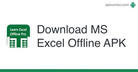 ms excel offline apk android app free download