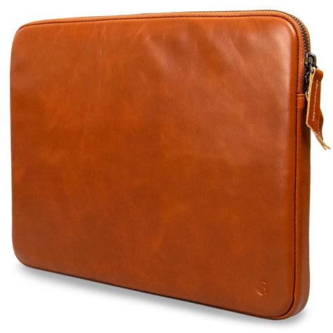 Casemade Real Leather Laptop Casezipped Folio Bag With
