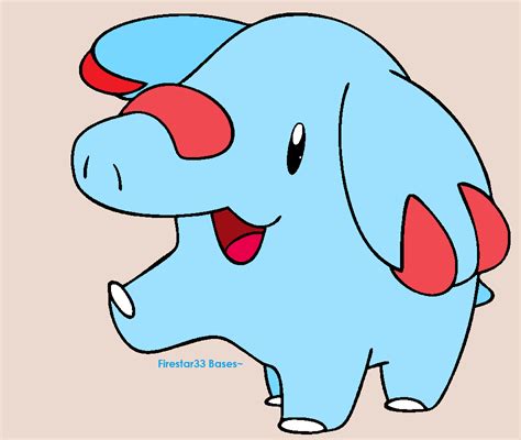 Phanpy Base By Firestar33 Bases On Deviantart