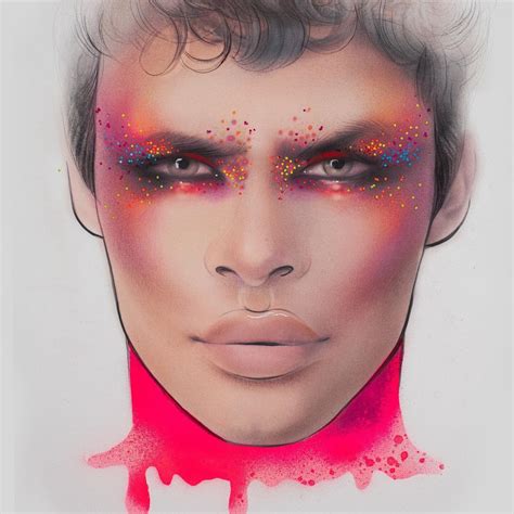 Male Makeup Beauty Makeup Cartoon Chef Kitchen Inspiration Modern