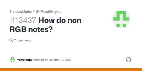 How Do Non Rgb Notes Issue Shadowmario Fnf Psychengine Github