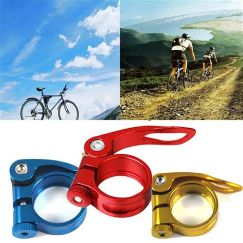 318mm Mtb 자전거 자전거 사이클링 안장 시트 포스트 클램프 퀵 릴리스 스타일 Aliexpress