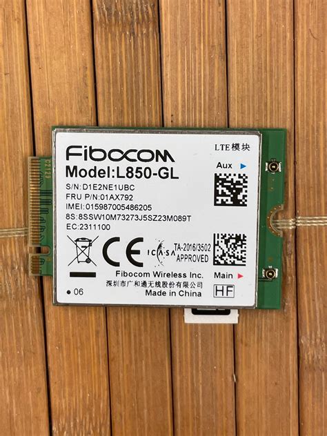 Fibocom L850-GL 4G/LTE WWAN modem | Köp på Tradera (618388438)