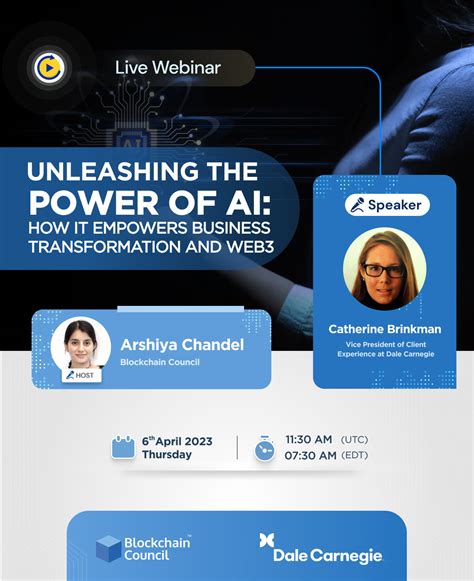Live Webinar Unleashing The Power Of AI How It Empowers Business Transformation And Web