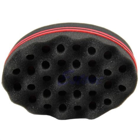 Double Sides Twists Curling Multi Hole Curly Hair Sponge China Double Sided Hair Twist Sponge