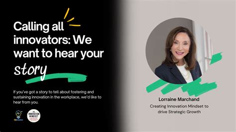 Calling All Innovators We Want To Hear Your Story
