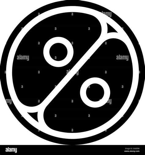 Cell Division Glyph Icon Vector Cell Division Sign Isolated Contour Symbol Black Illustration