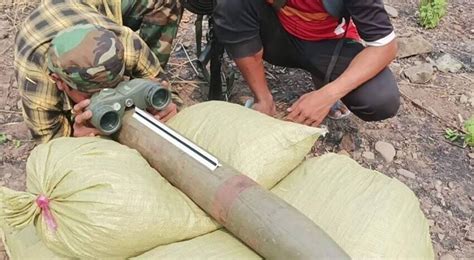 ဆိပ်ဖြူမြို့နယ်ရှိ ကပစ ၂၁ ကို ရှော့တိုက်ဒုံးဖြင့် ပစ်ခတ်တိုက်ခိုက် Khit Thit Media