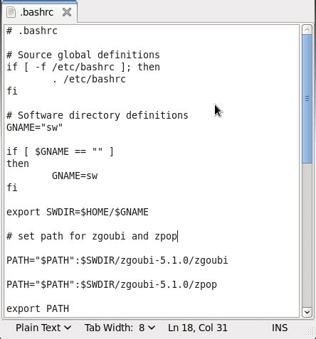 Editing The Shell Script In Scientific Linux Download Scientific Diagram
