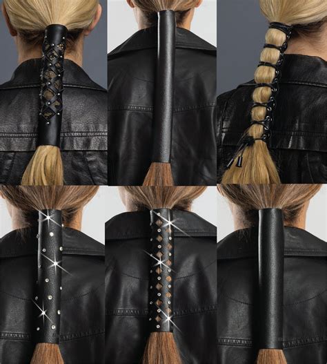 Leather Hair Gloves