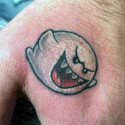 40 Mario Ghost Tattoo Ideas For Men