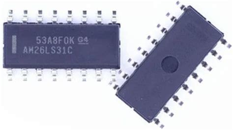 Am26ls31cdr Rs 422 Interface Ic Quad Diff Line A 595 Am26ls31cd 14 Pin
