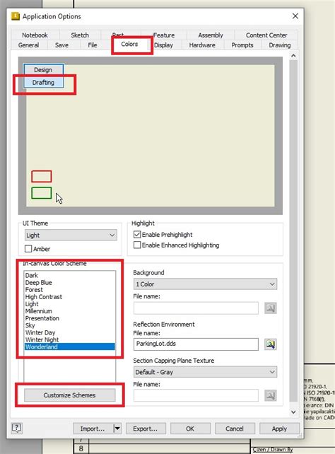 Çözüldü Inventor Drawing Layoutunu Arka Plan Rengini Değiştirmek Mümkün Mü Autodesk