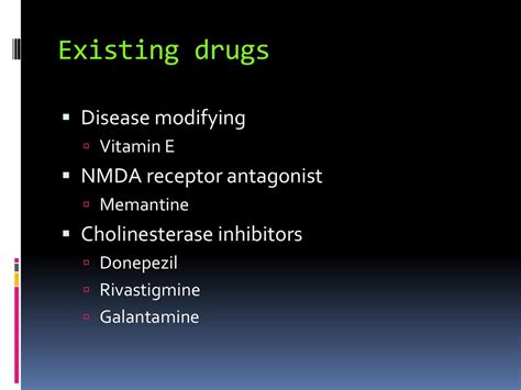 Most Promising Agents In Treatment Of Dementias Ppt Download