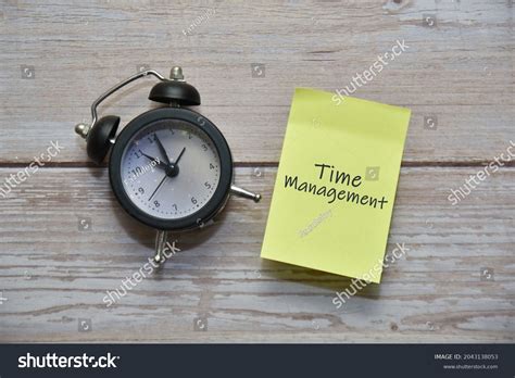 Time Management Text On Sticky Note Stock Photo 2043138053 Shutterstock