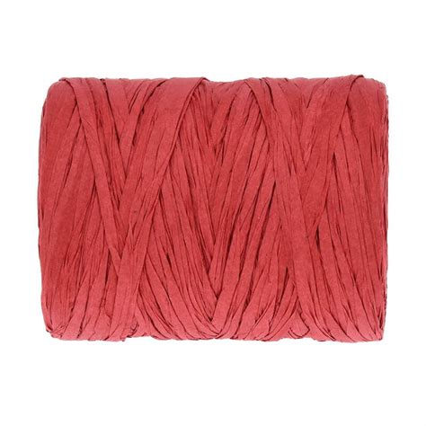 Red Raffia Paper Twine 5mmx100m