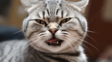Funny Angry Cat Face