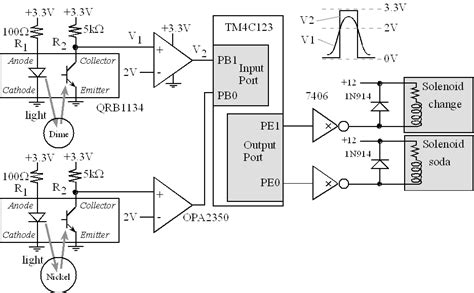 Figure 106traffic Light Interface With Two Sensors And 6 Lights