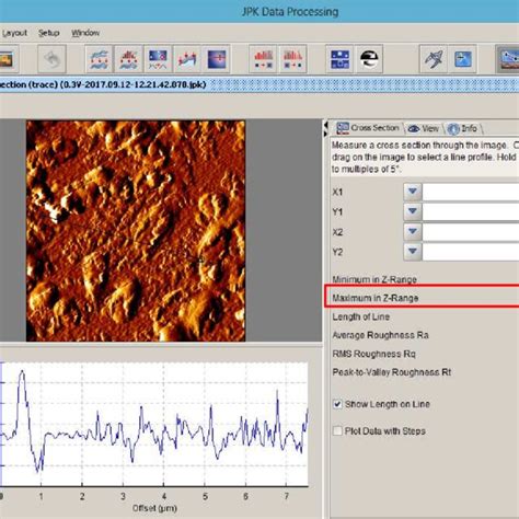Vertical Deflection Image Analysis Download Scientific Diagram