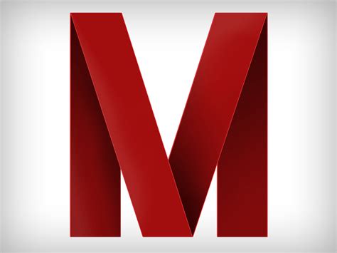 Red Letter M Logo In Vector Format Svg