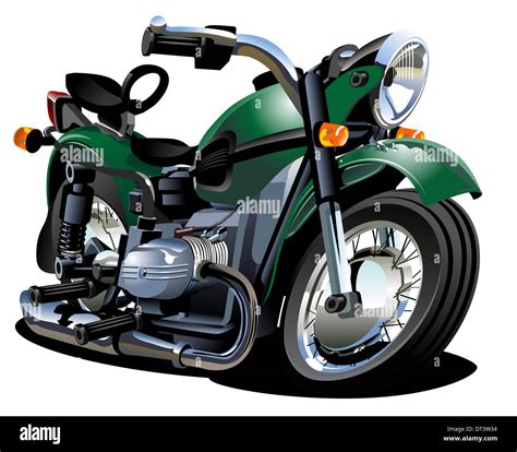 Green Chopper Motorcycle Cut Out Stock Images And Pictures Alamy
